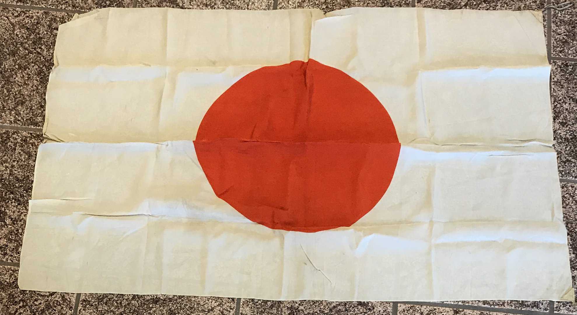 Ww2 Japanese Rifle Flag