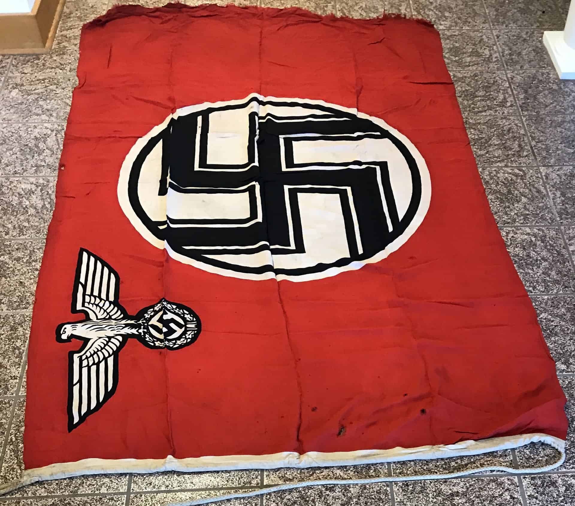 Uncover Genuine WWII German State Service Flag Brought Home