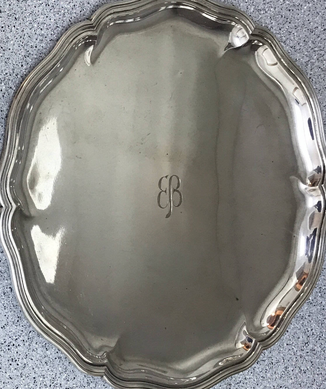 Explore Authentic Eva Braun Silver Tray | WWII Militaria