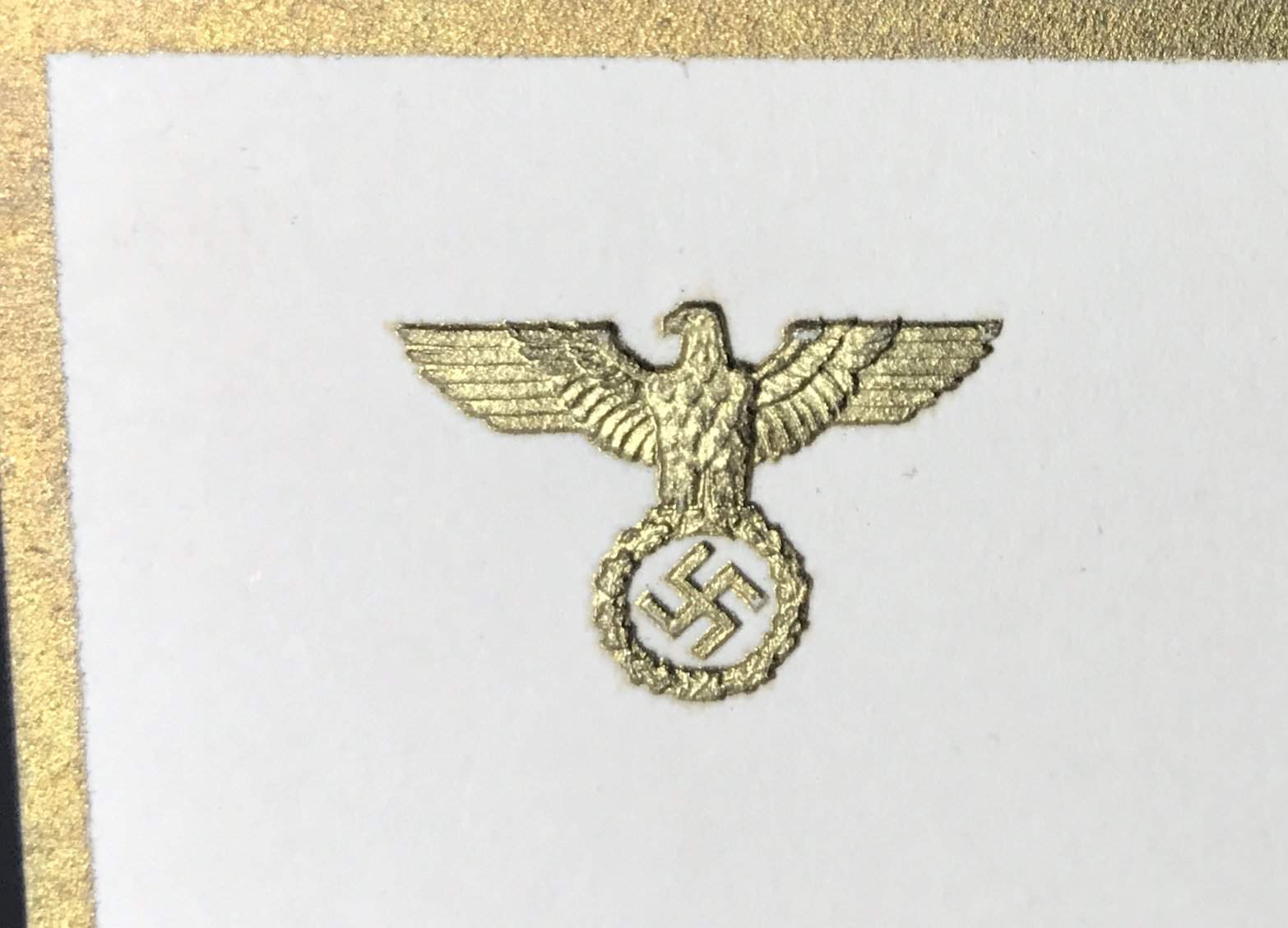 Martin Bormann's WWII Stationary - Own a Piece of History