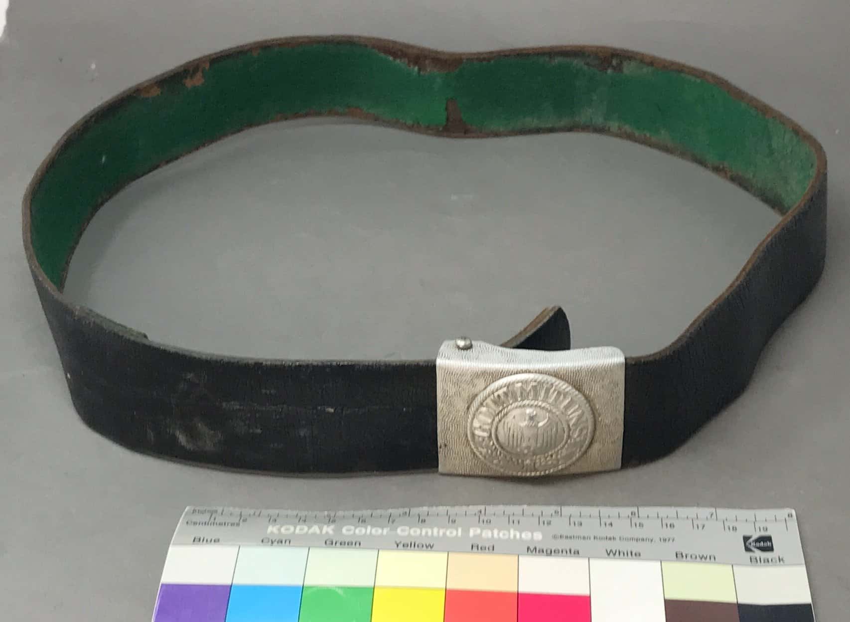 Immerse in History: WWII Heer Parade Belt from a US Soldier