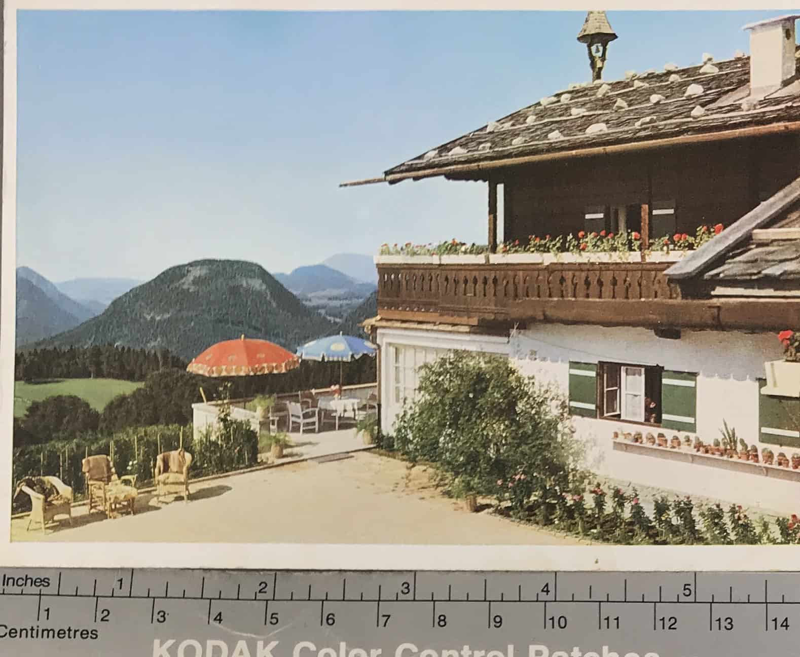 Rare 1930s Berghof Postcard - Original Hoffman Collectible