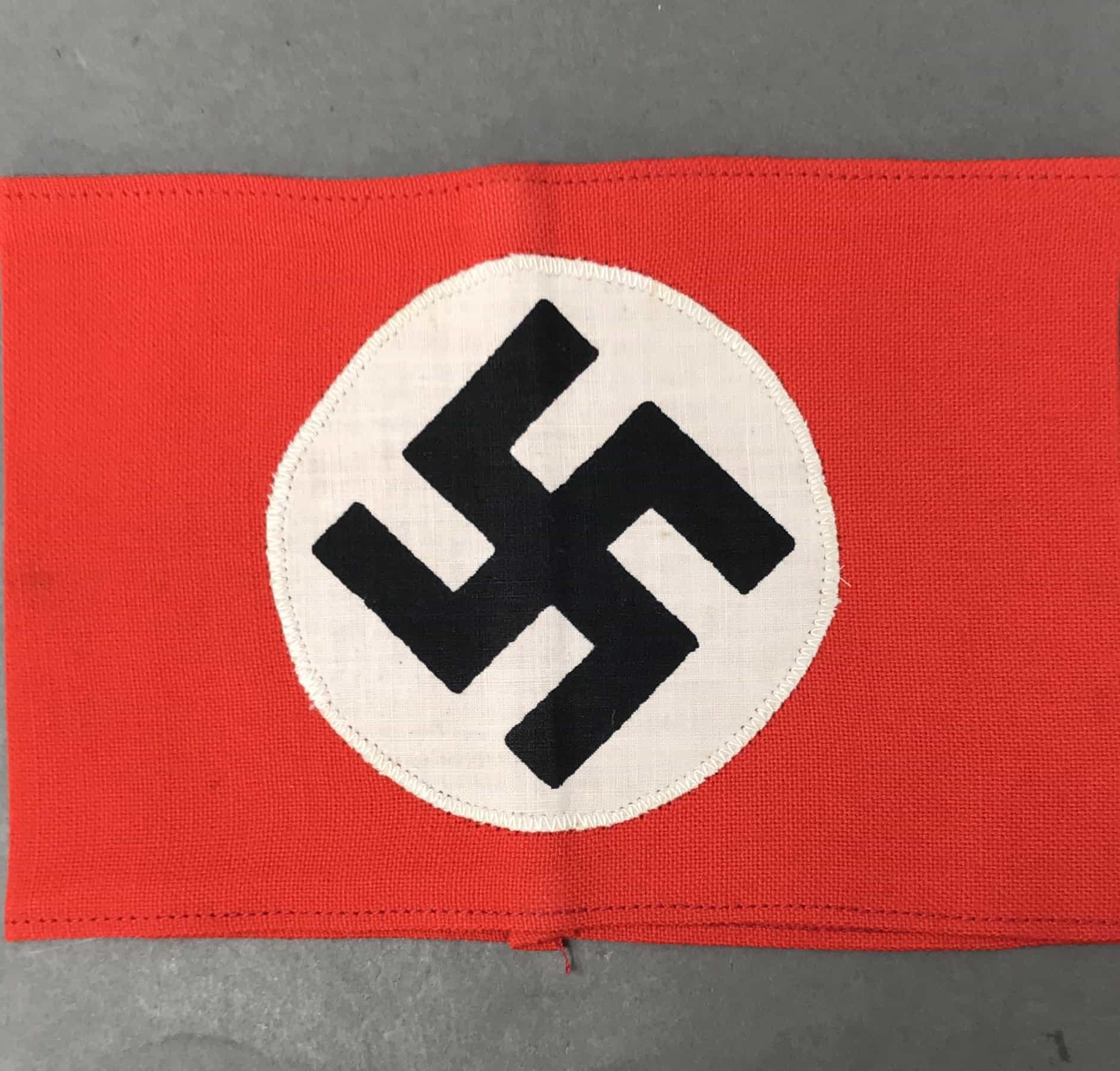 Mint WWII Nazi German Armband | Gettysburg Museum Certified