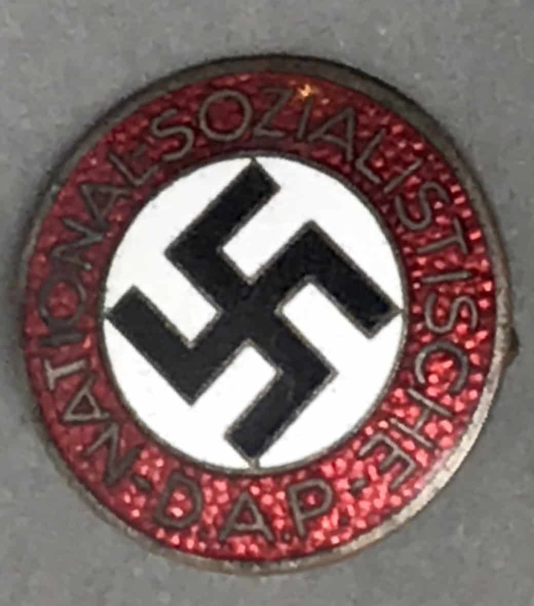 Authentic Nazi Party Badge History from Gettysburg Era