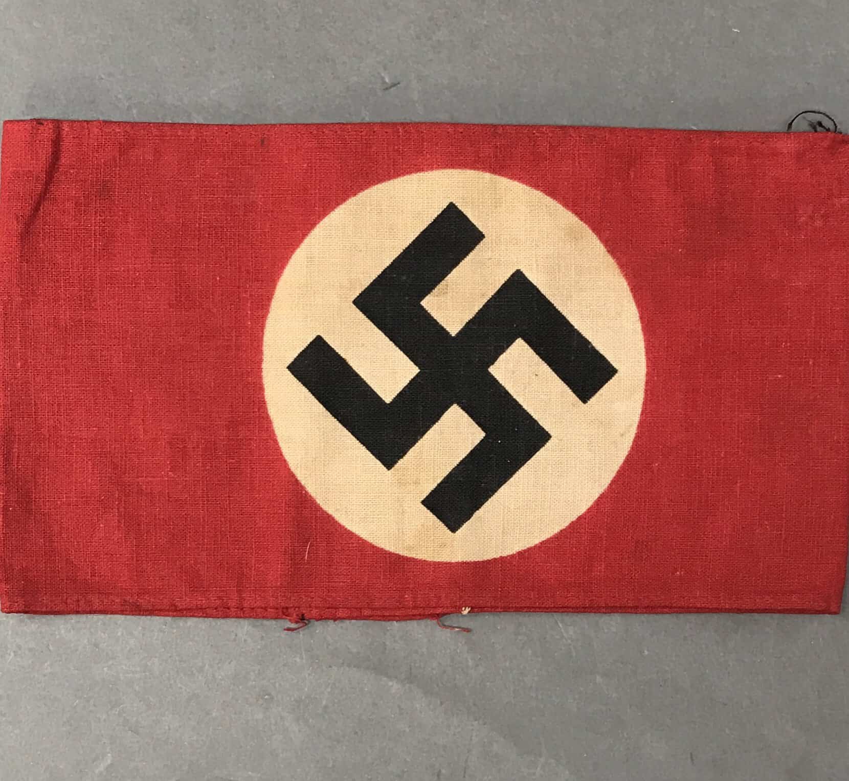 Rare WWII Nazi Armband Certified by Gettysburg Museum