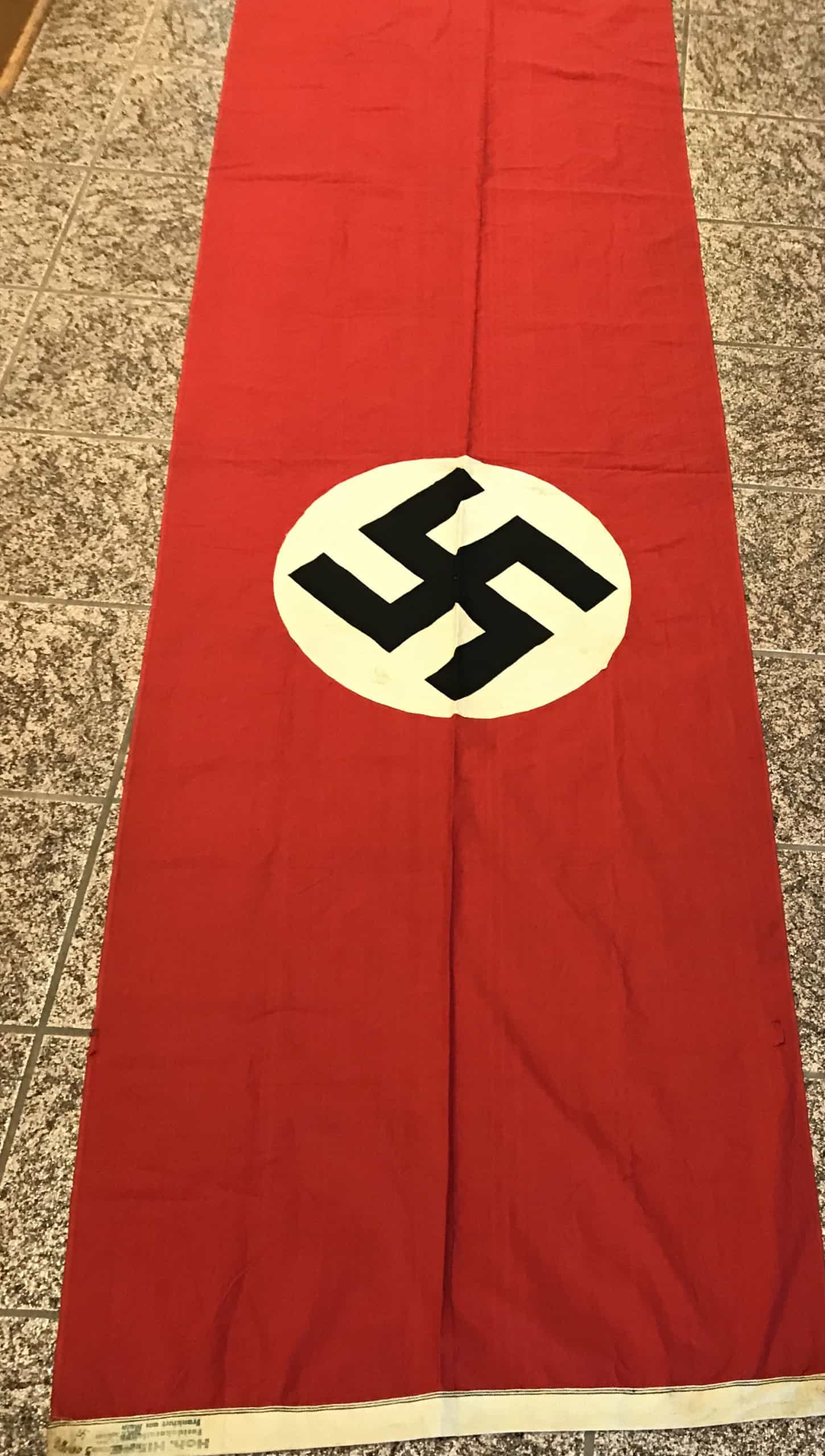 Unearth Rare WWII Nazi Party Flag at Gettysburg Museum