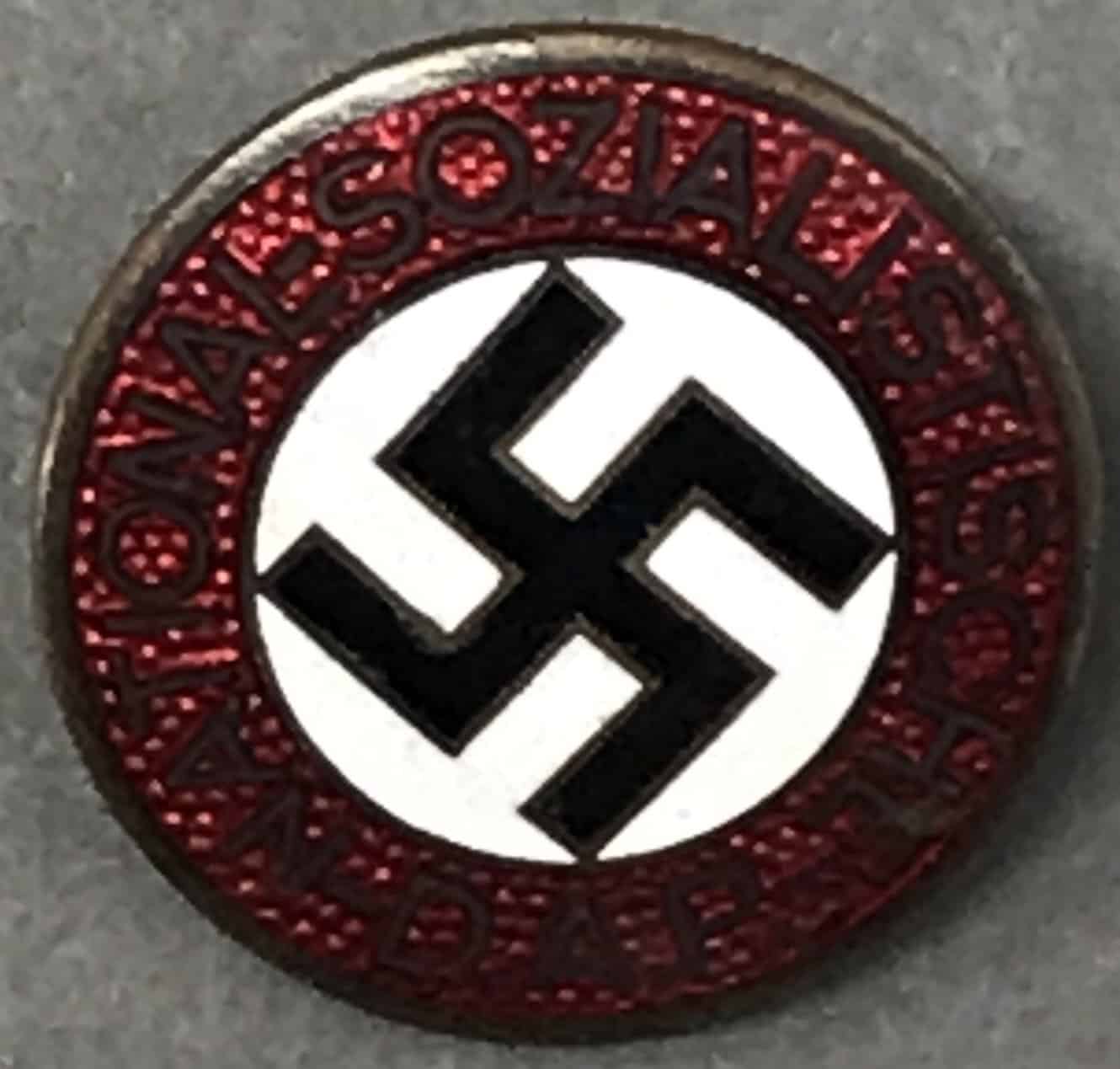 Uncover Original NSDAP Enamel Badge at Gettysburg Museum