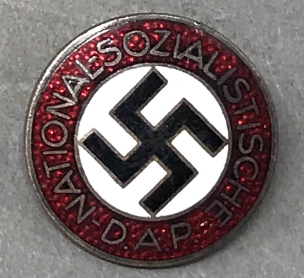 Authentic WWII NSDAP Badge - Certified German Relic