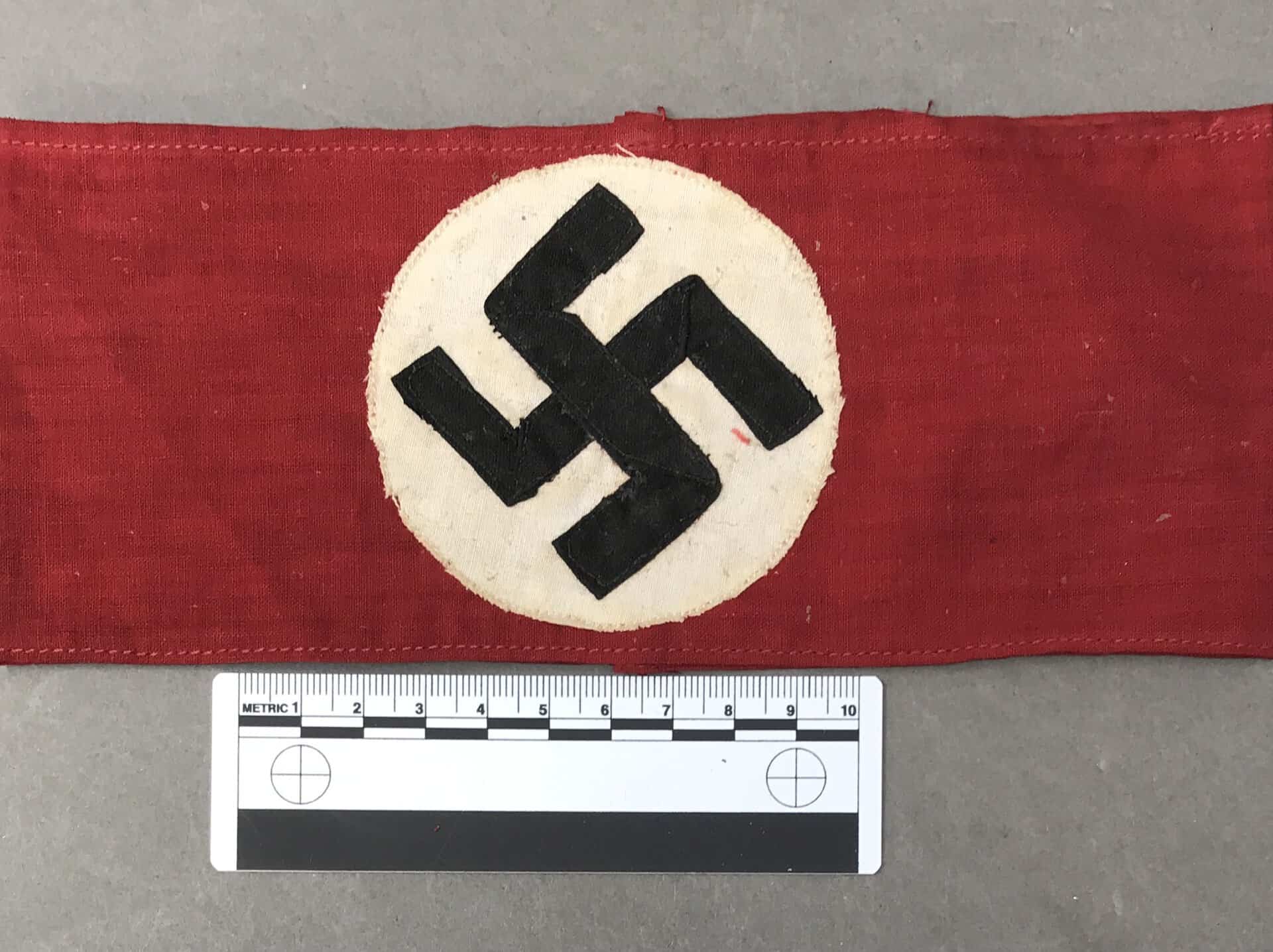 Rare & Authentic U.S. Veteran Certified Nazi Armband