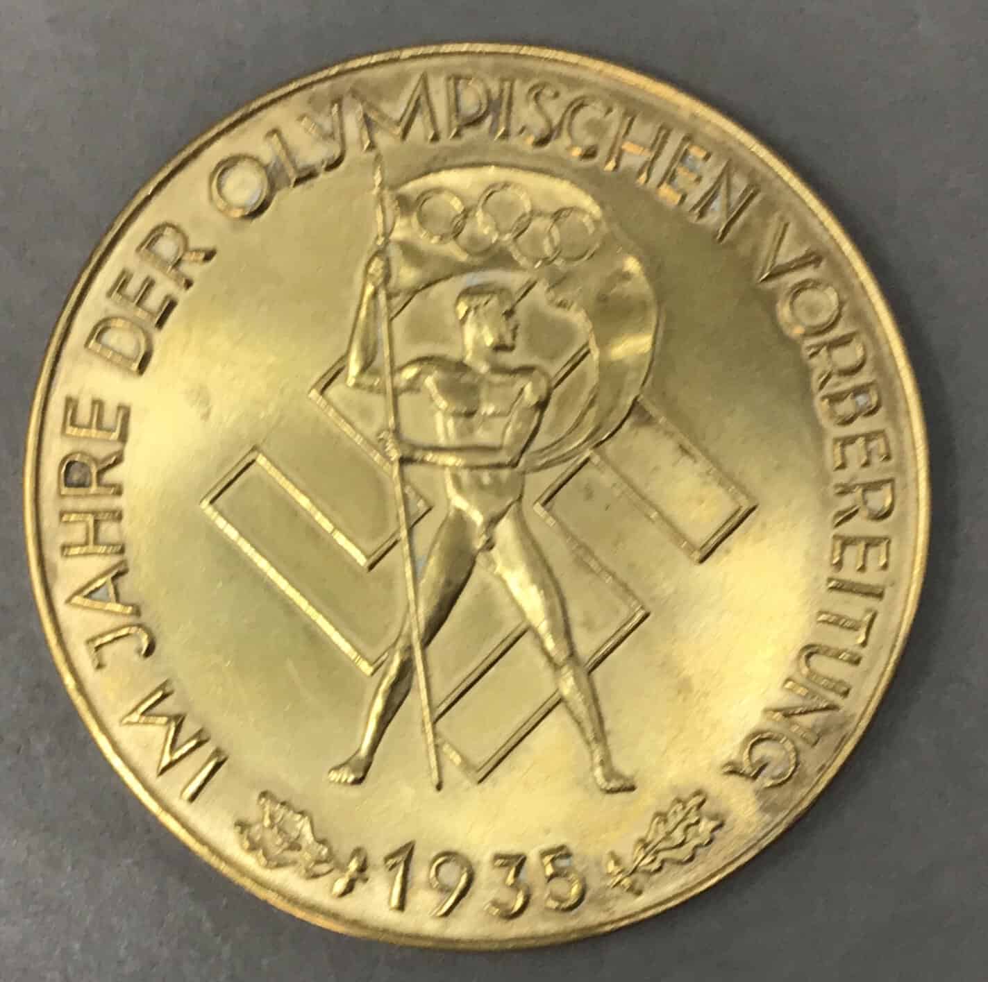 Unlock Rare 1935 NSDAP Olympic Medal at Gettysburg Museum