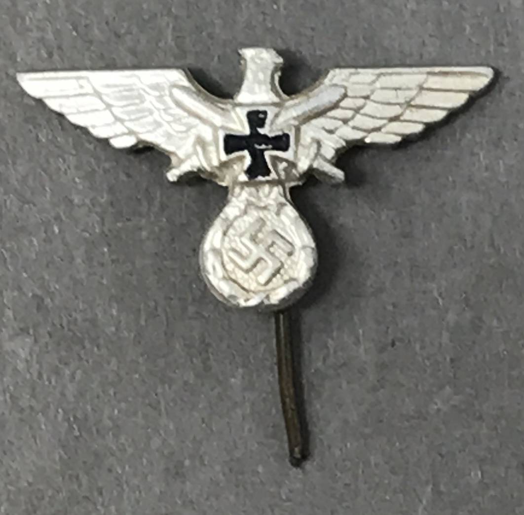 Discover Original Certified WWII German Lapel Eagle Relic