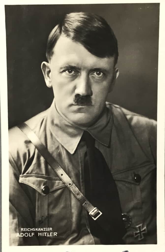 Adolf Hitler 1933 Photo Postcard by Hoffman - Certified WWII Relic