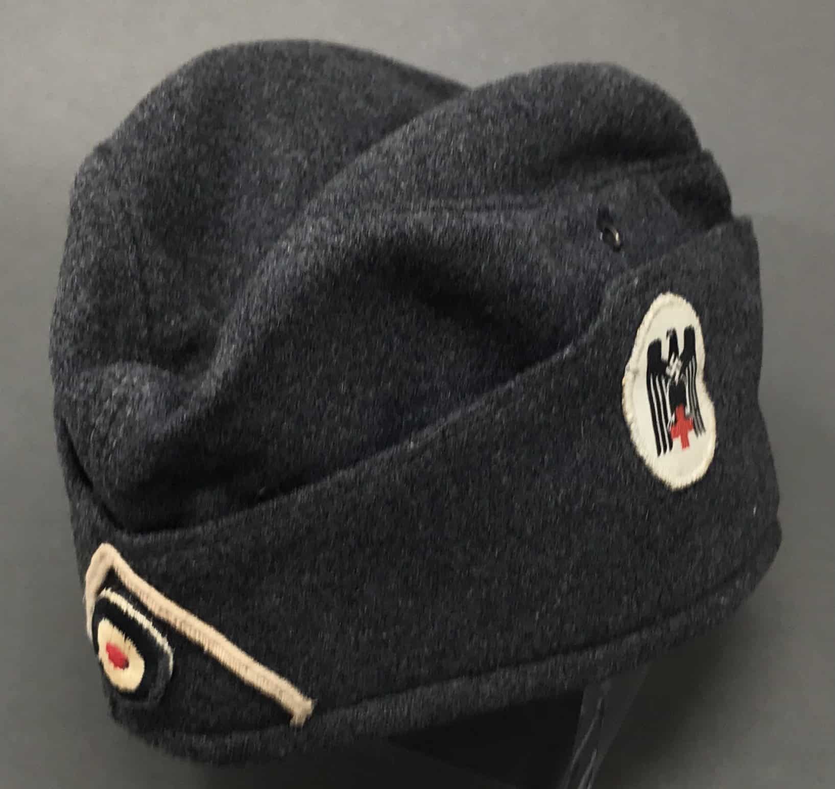 Explore WWII German Red Cross Cap Relic at Gettysburg