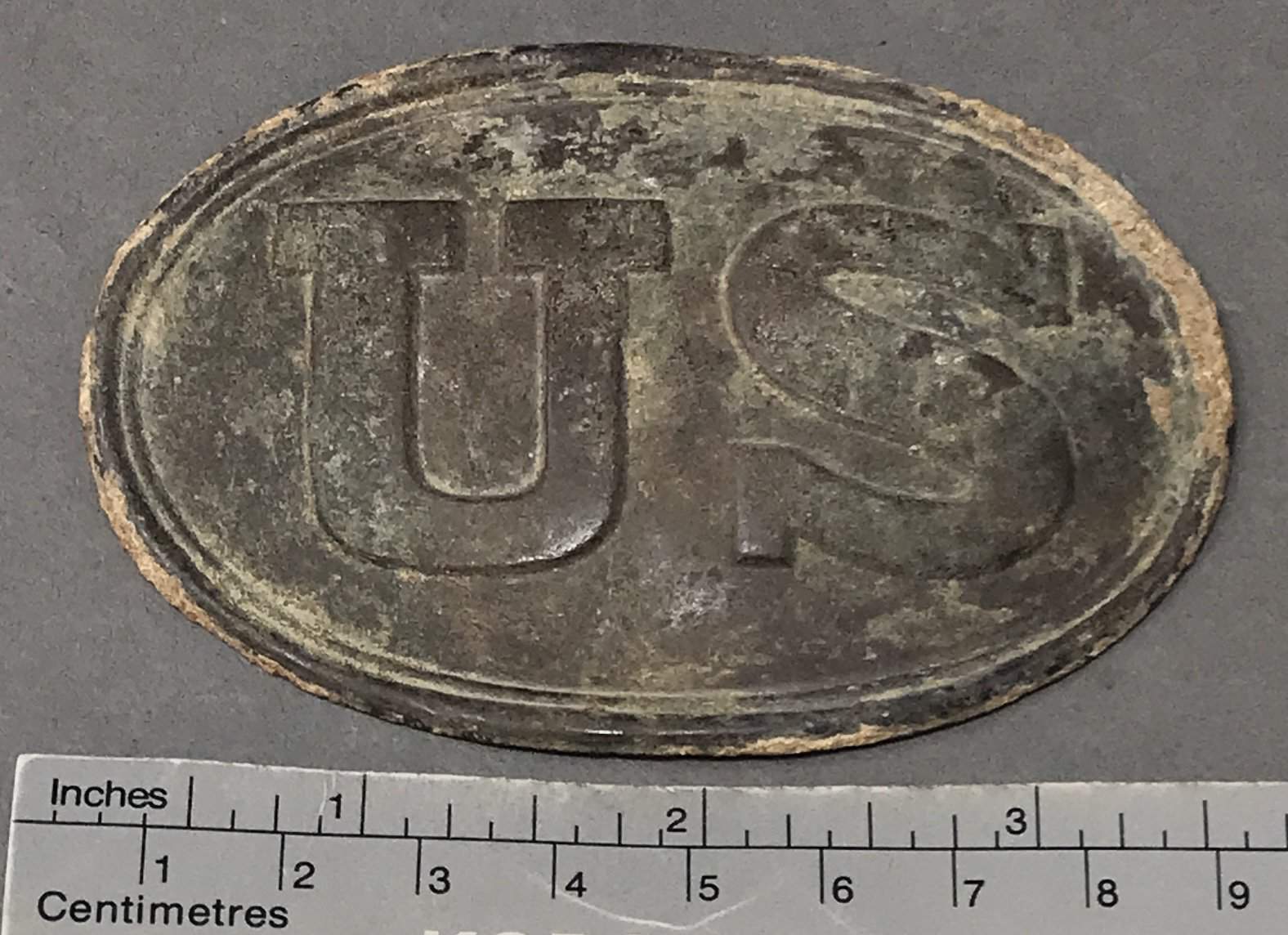 Explore Certified US Civil War Box Plate from Cold Harbor