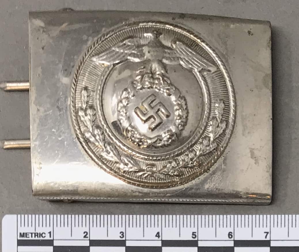 Rare German NSKK Belt Buckle: A Veteran's Legacy