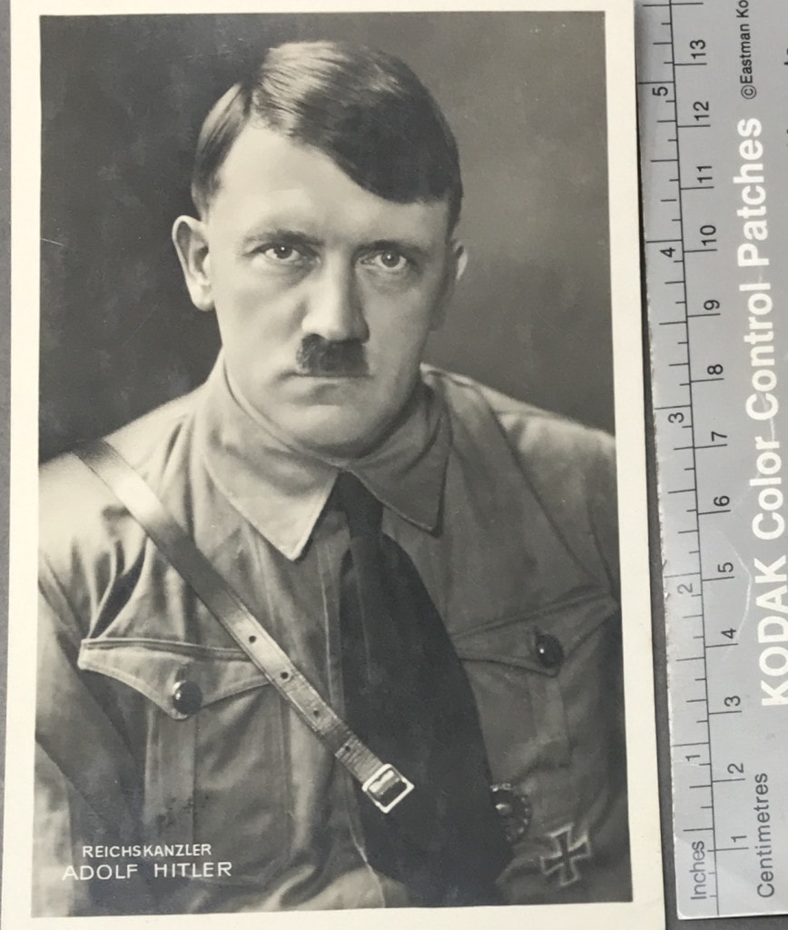 Adolf Hitler 1933 Photo Postcard by Hoffman - Certified WWII Relic