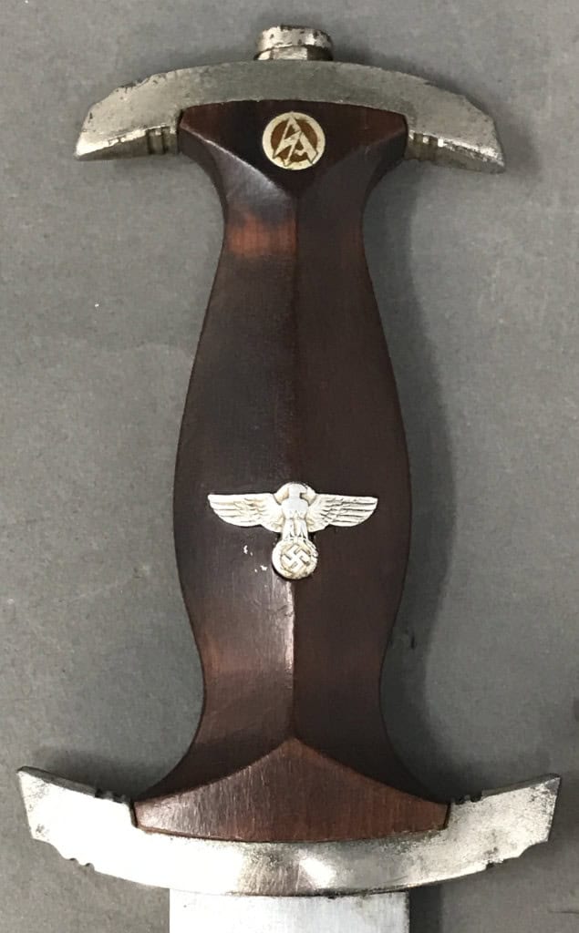 Original German NSDAP (NAZI PARTY) SA (Brown Shirts) Dagger RZM Marked ...