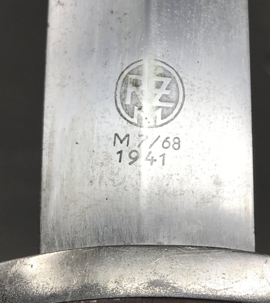 Original German NSDAP (NAZI PARTY) SA (Brown Shirts) Dagger RZM Marked ...