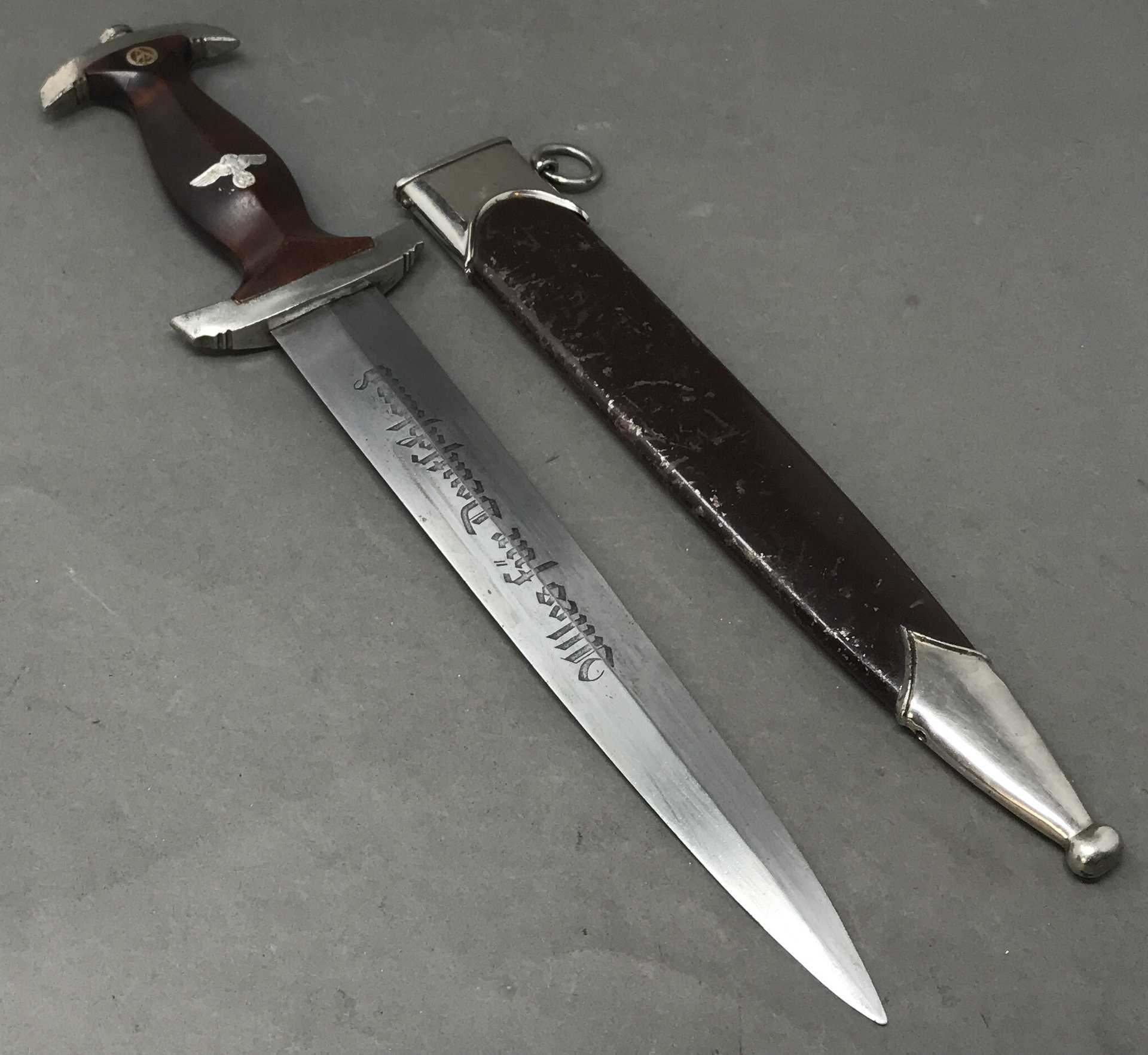 Discover Authentic WWII NSDAP SA Dagger Rare War Trophy