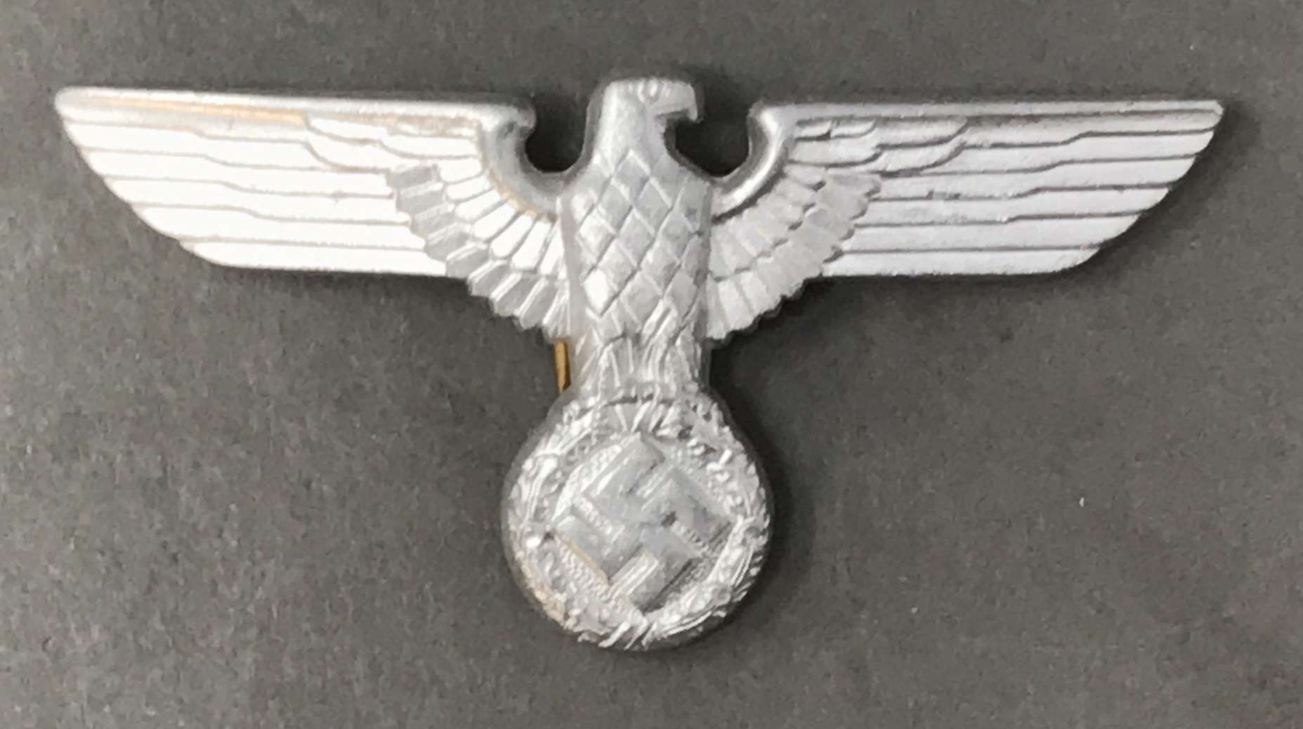 1939 Nazi Party Visor Cap Eagle - US Veteran Certified Find