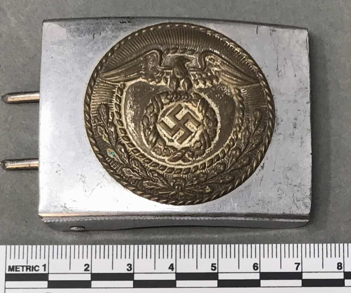 Rare Original WWII German NSKK Belt Buckle – Vet Bring-Back