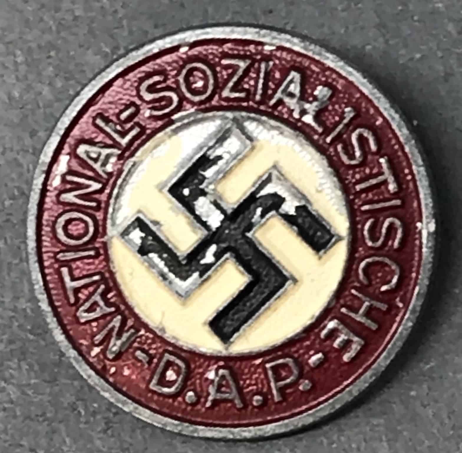 Explore Authentic WWII NSDAP Badge | Gettysburg Museum Relic