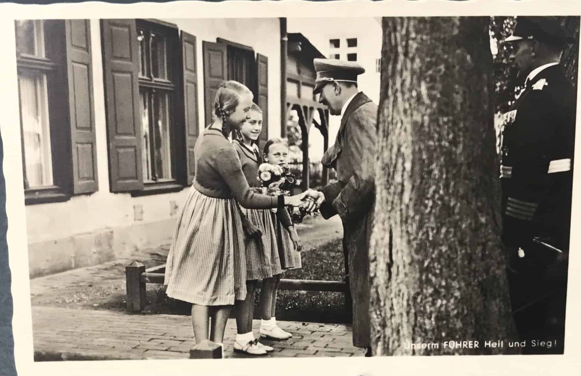 Experience 1936 Hitler Photo Postcard Timeless History Relic