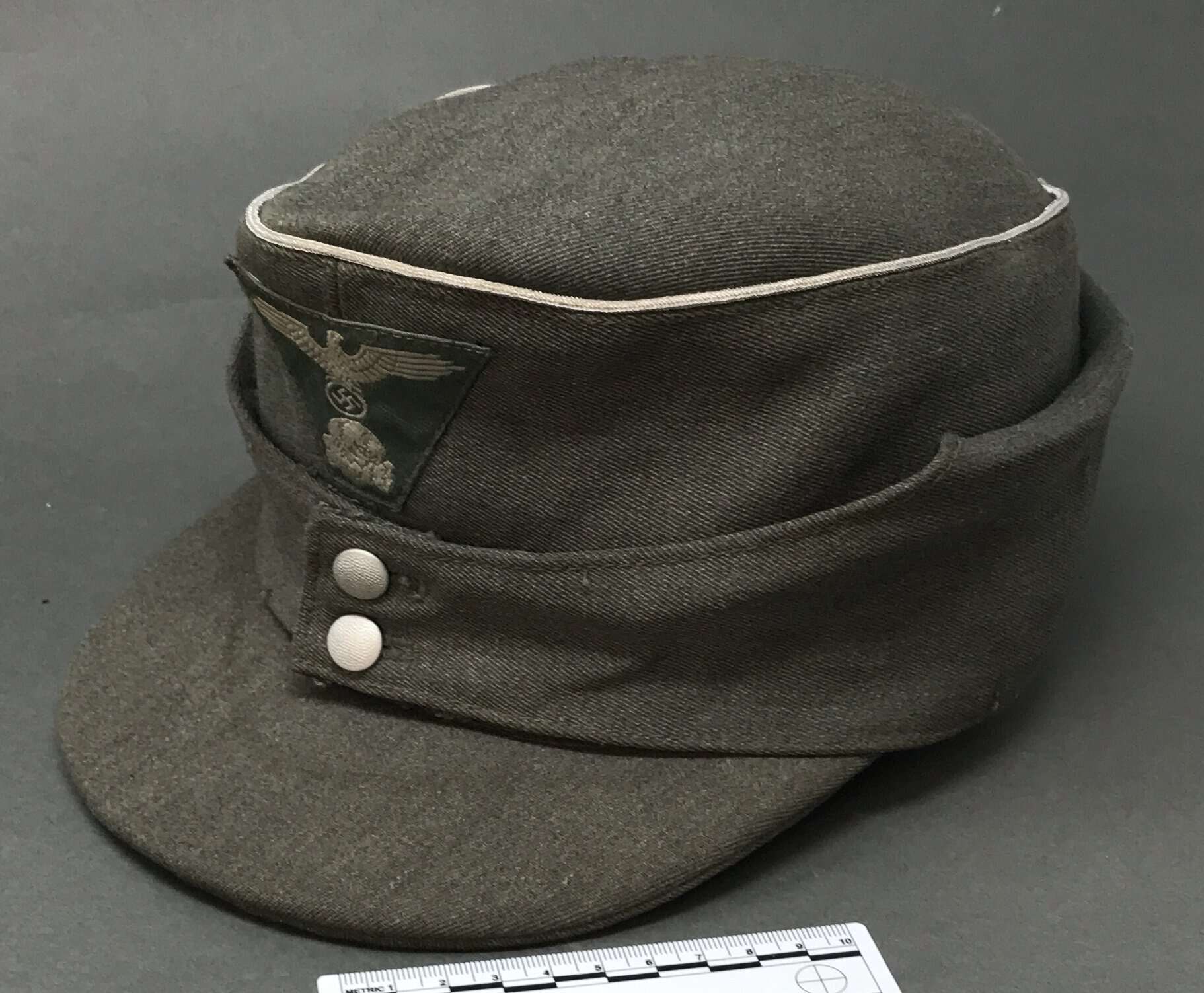 Discover a Rare WWII SS Officer's Cap: A Unique Collectible