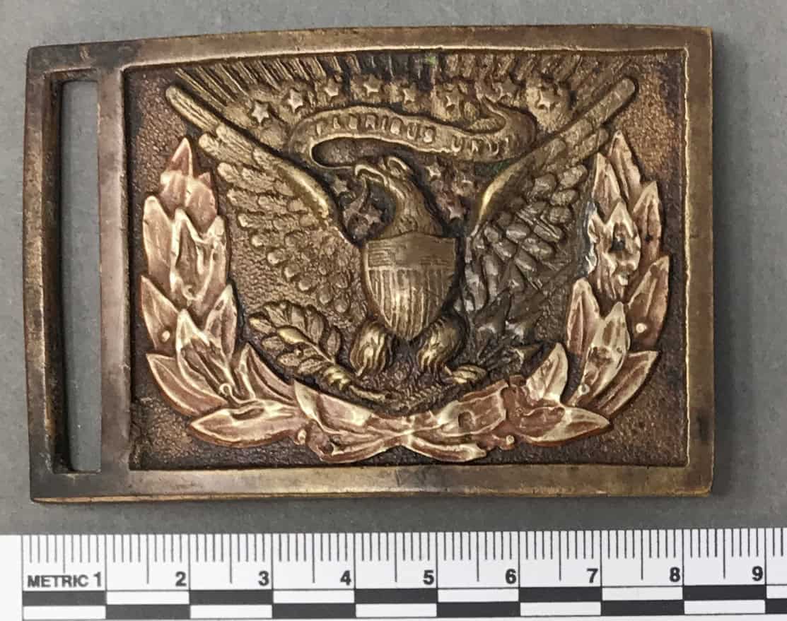 Explore Authentic Civil War Union NCO Eagle Sword Belt Plate