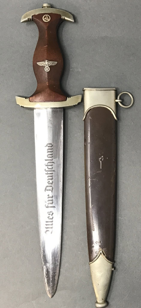 Original German EARLY NSDAP (NAZI PARTY) SA (Brown Shirts) Dagger By ...