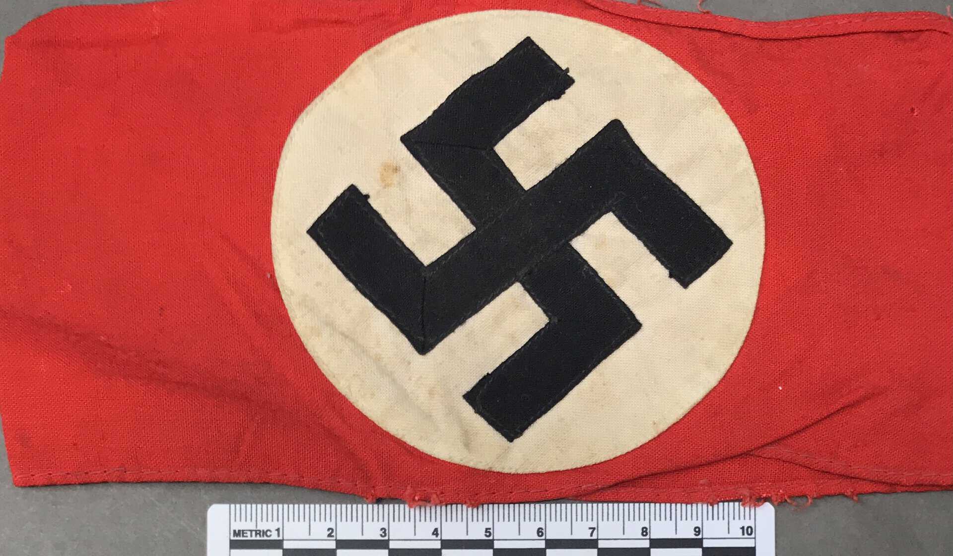 WWII German Armband Certified by Gettysburg Museum - Rare