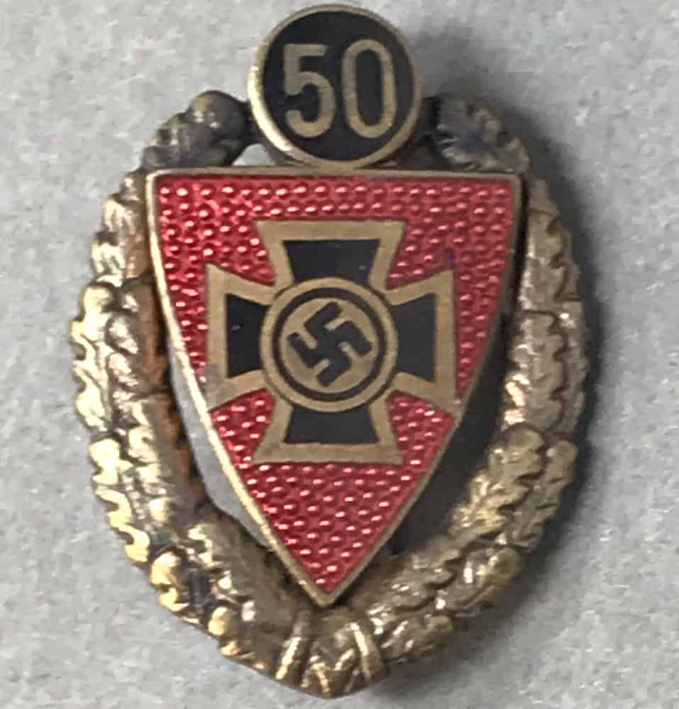 Discover Rare WWII German Golden Member Pin | Gettysburg