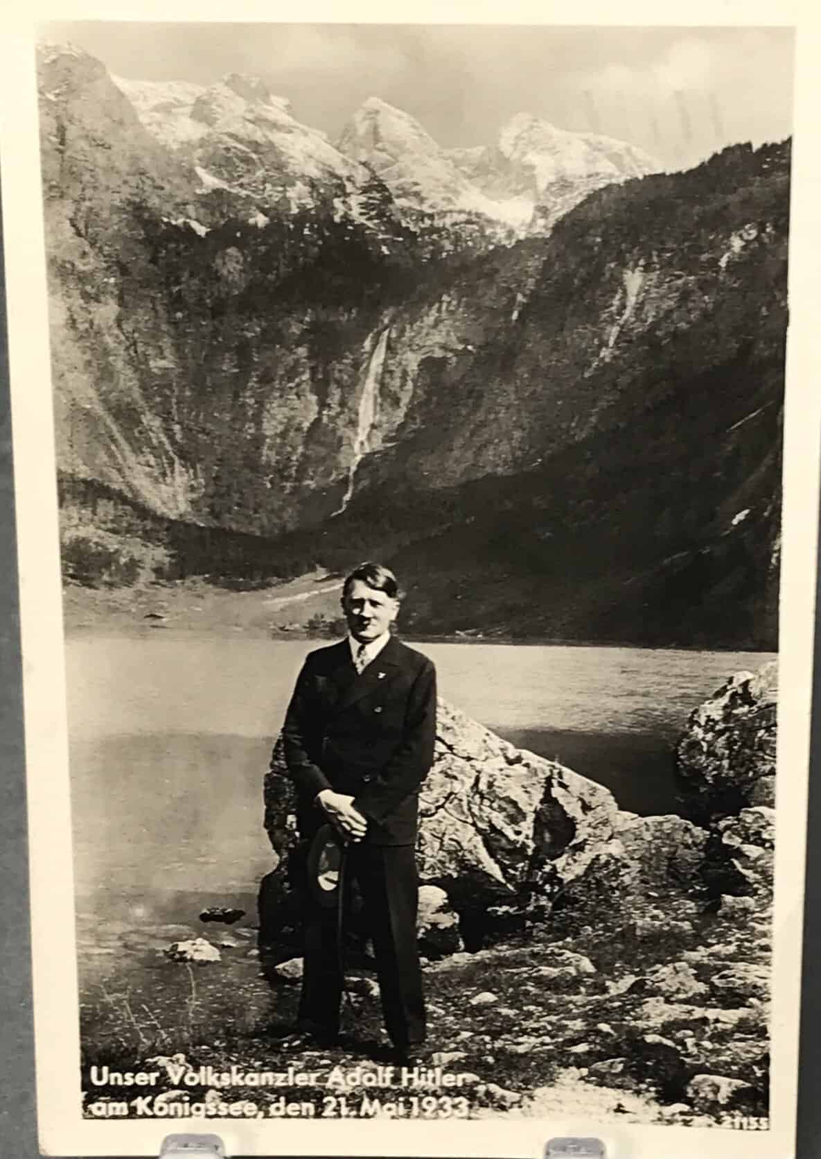 Discover rare 1933 Adolf Hitler Photo at Konigssee Relic