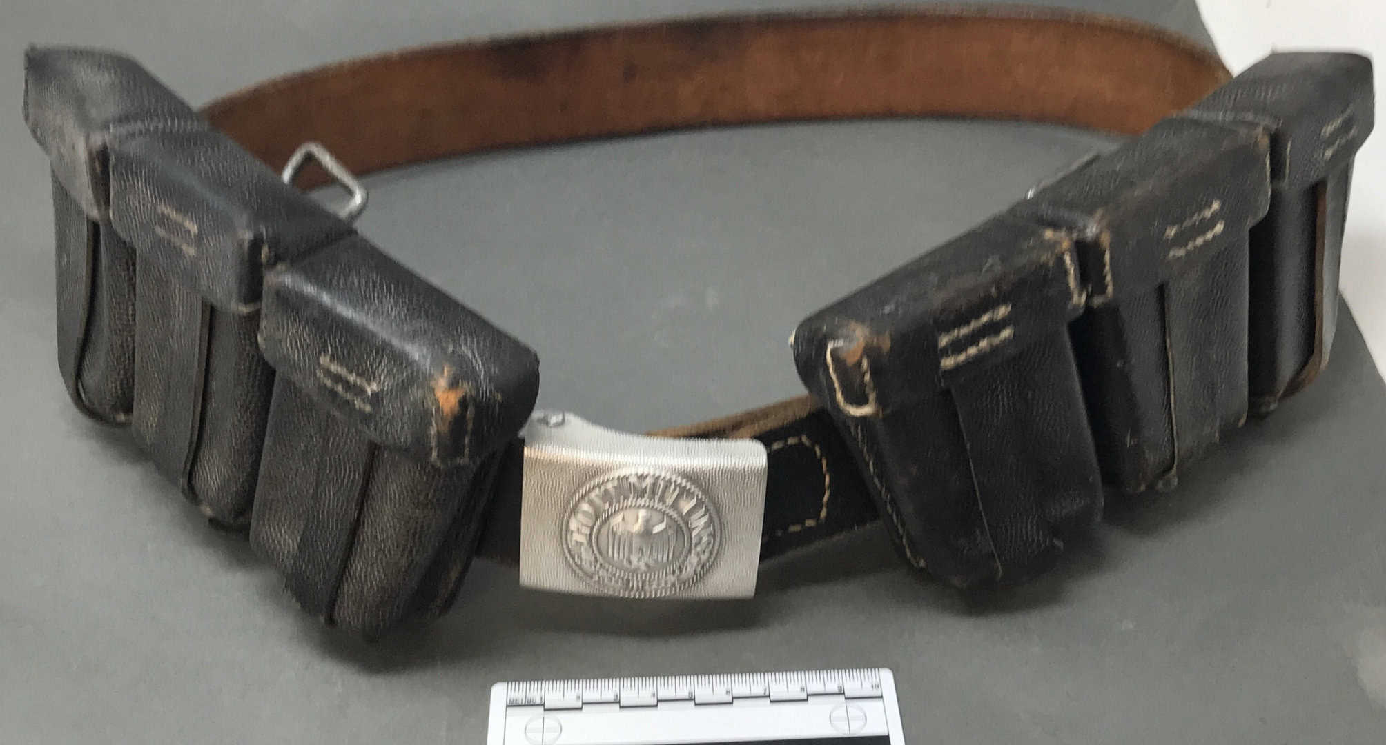 Explore Authentic WWII German Combat Belt and Buckle