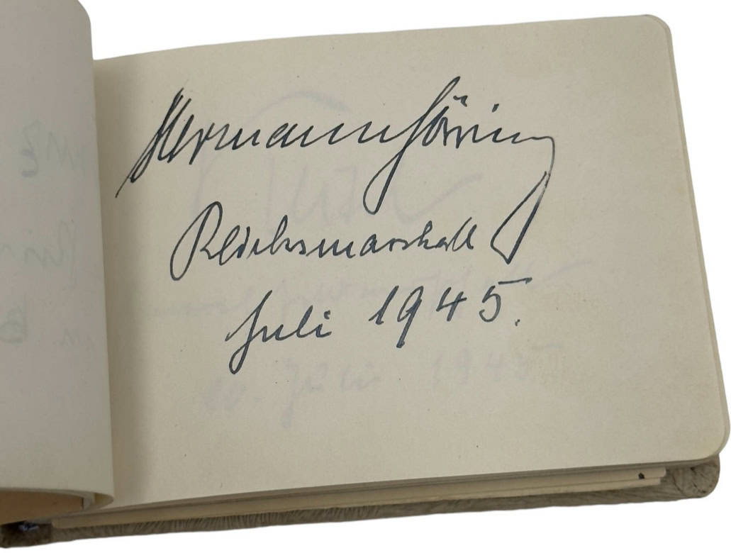 Uncover Rare Nuremberg Autograph Album from WWII History