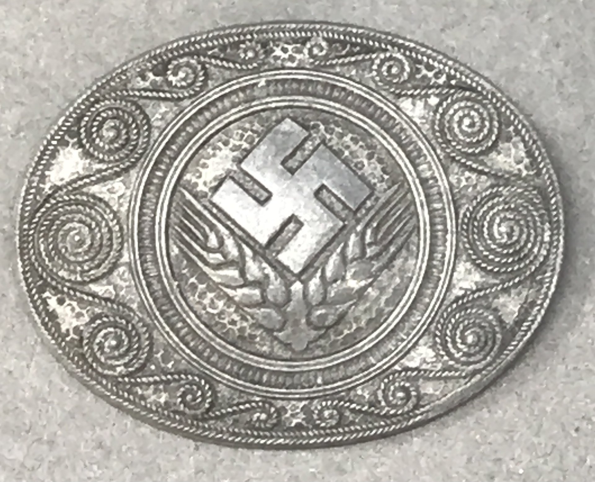 Discover WWII German Female RADwJ Service Brooch Certified