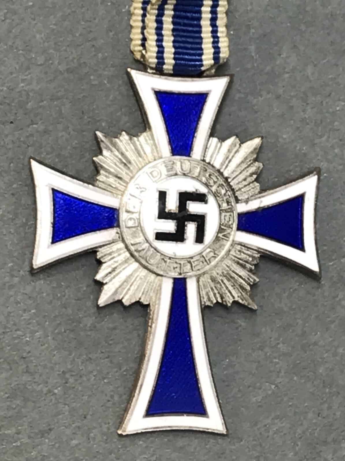 Discover WWII German Mothers Cross in Silver for Collectors