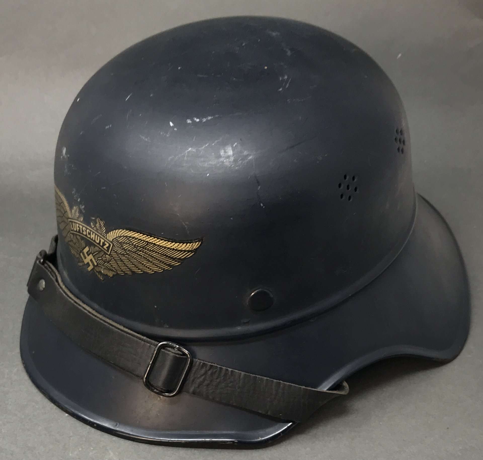 Mint WWII German Gladiator Helmet – Must-See Relic!