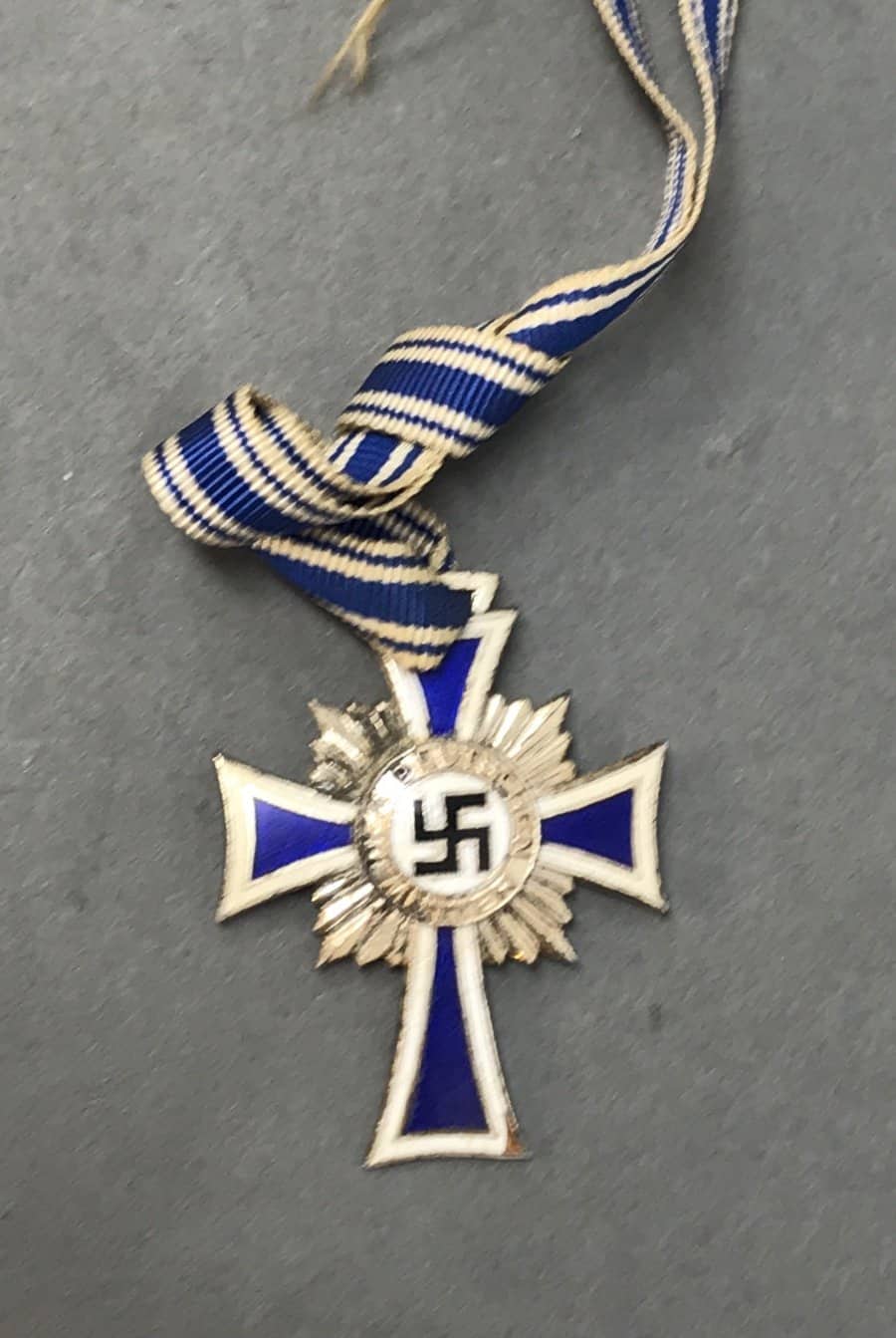 Explore Rare WWII German Mothers Cross in Silver Certified