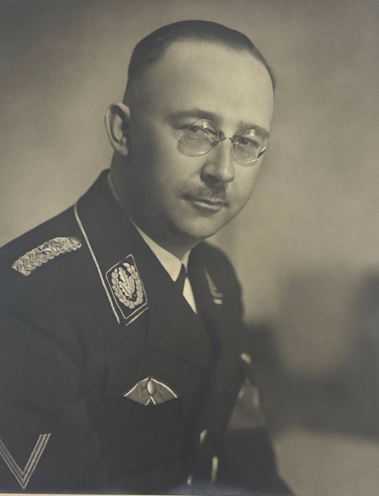 Unravel WWII History: Himmler's Rare Certified Photograph