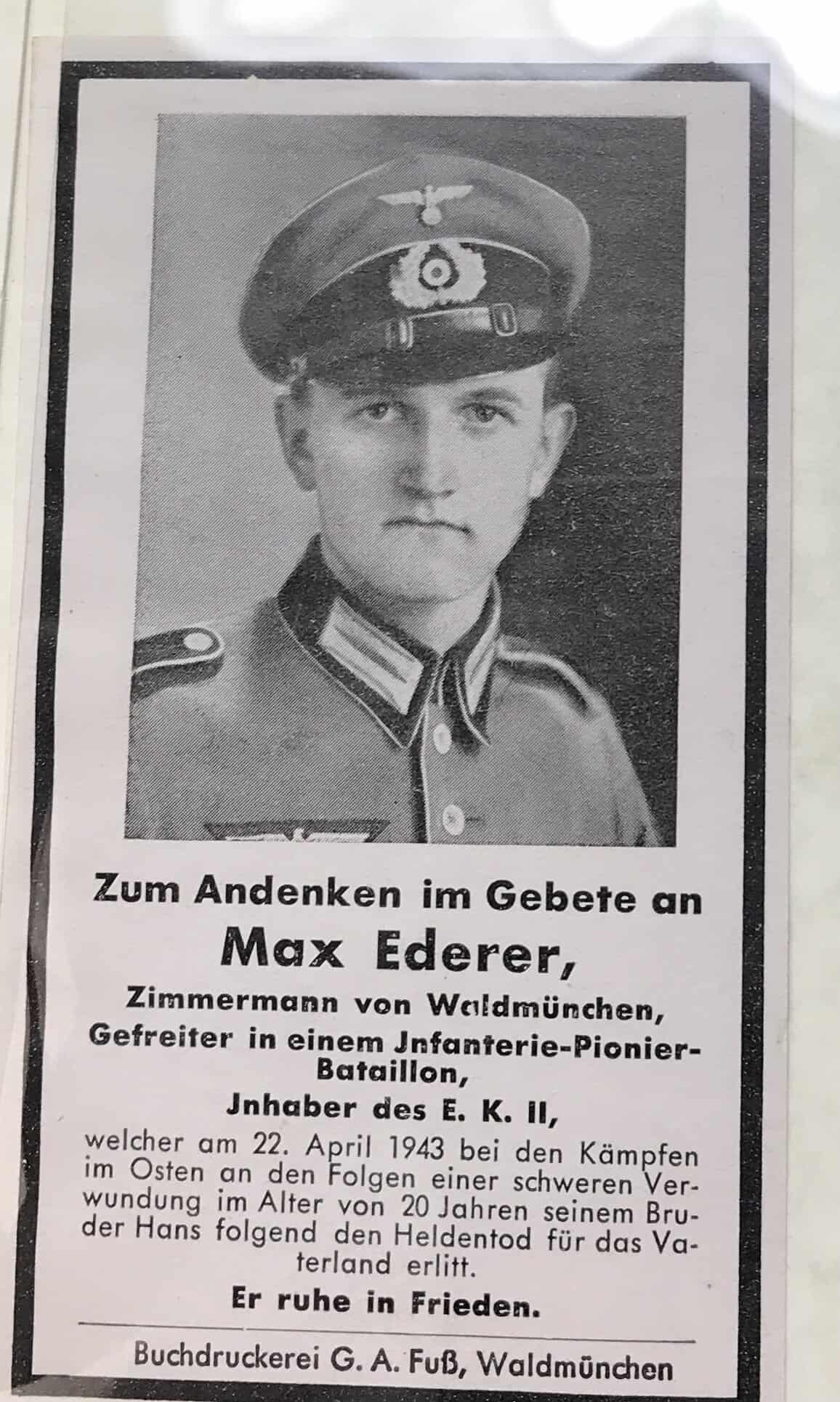 Immerse in WWII Relics: 41x German Death Cards Certified