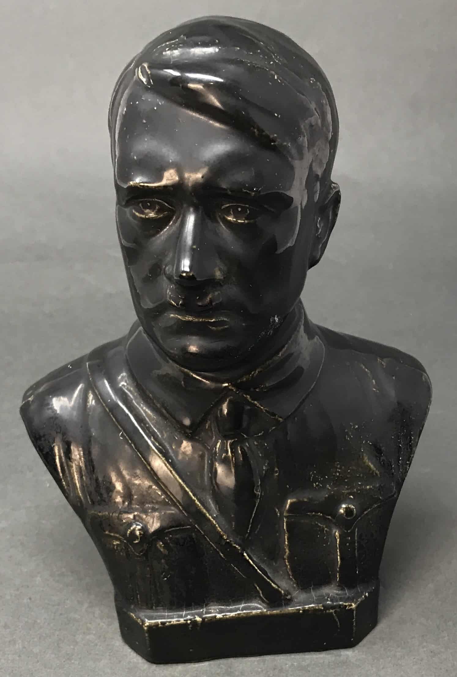 Explore Our Authentic Adolf Hitler Black Porcelain Bust