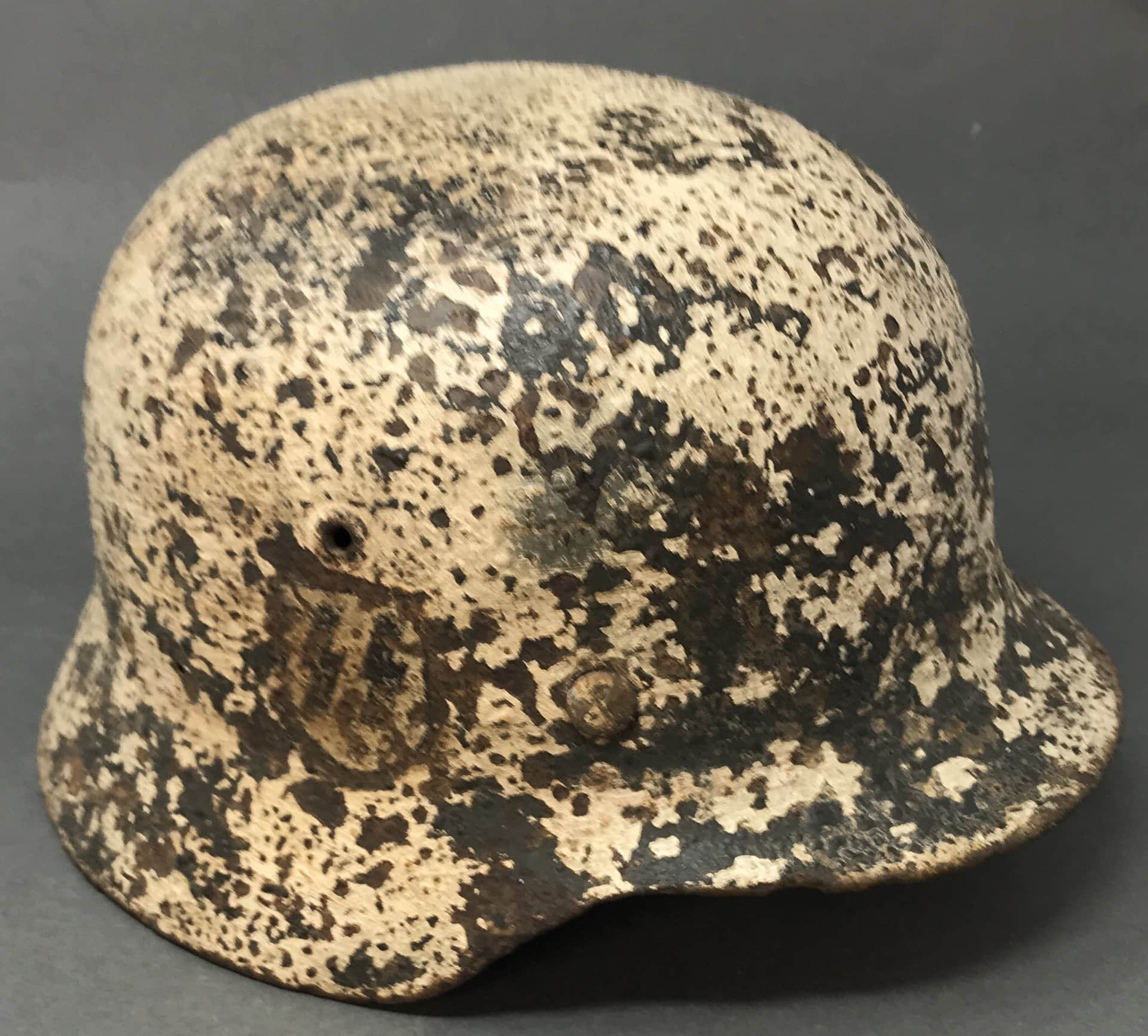 Discover Rare WWII Eastern Front Combat Helmet Relic