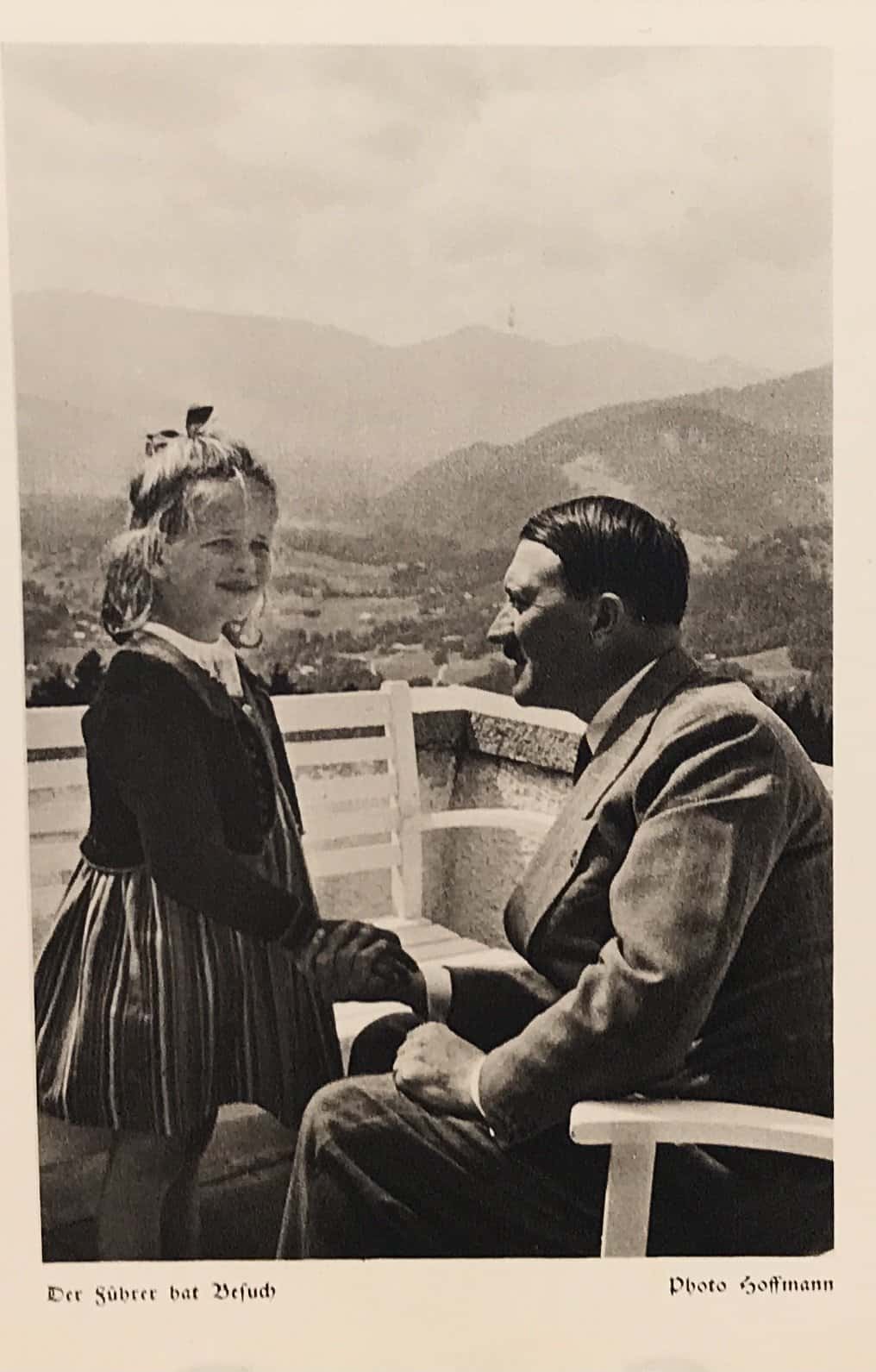 Discover Hitler and Children Postcard 1935 Gettysburg Museum
