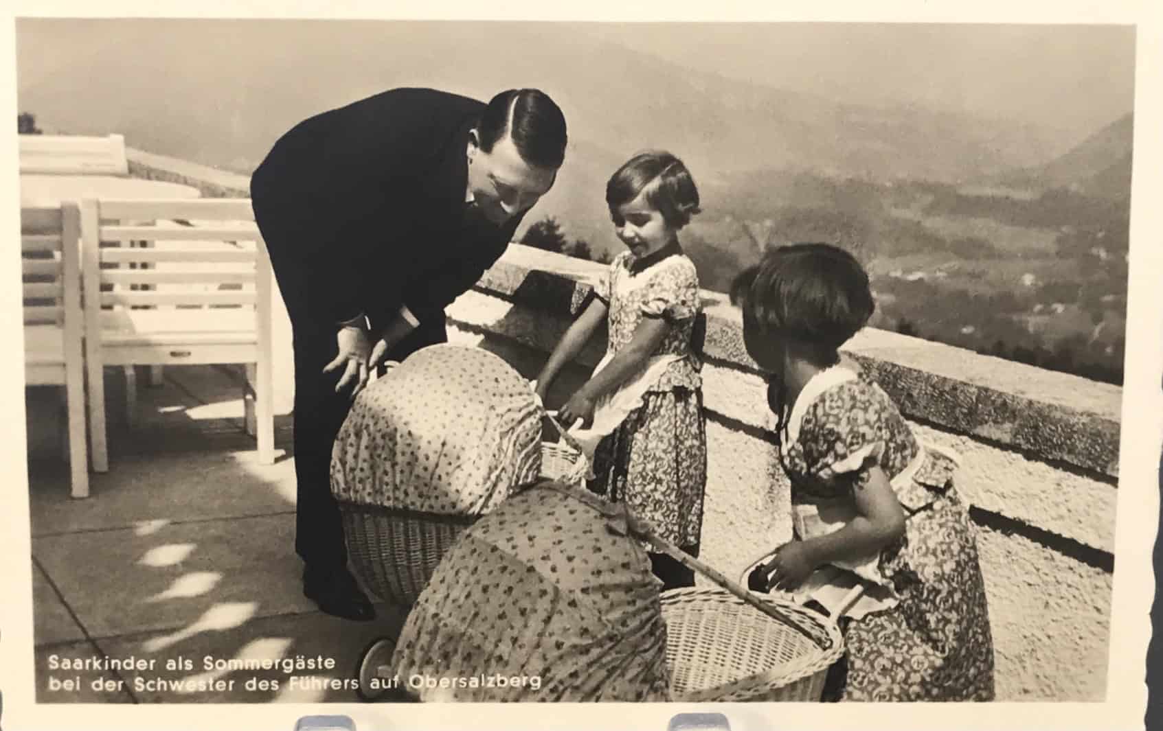 Rare Authentic Adolf Hitler Photo Postcard by Hoffman