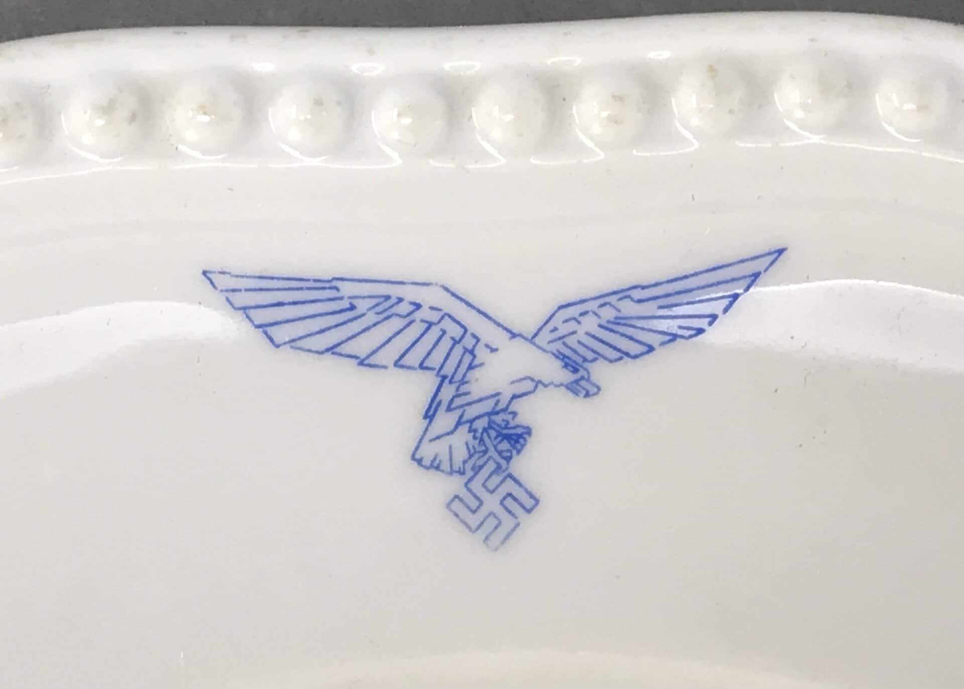 Discover Certified WWII Luftwaffe Mess Hall Plate Relic