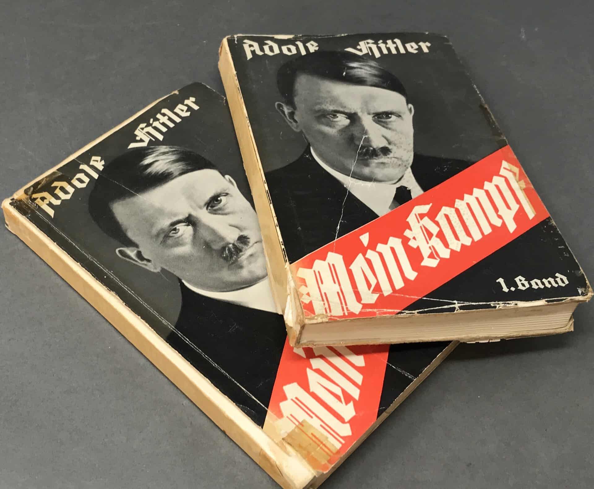 Uncover 1933 Hitler Mein Kampf Certified Rare Artifact