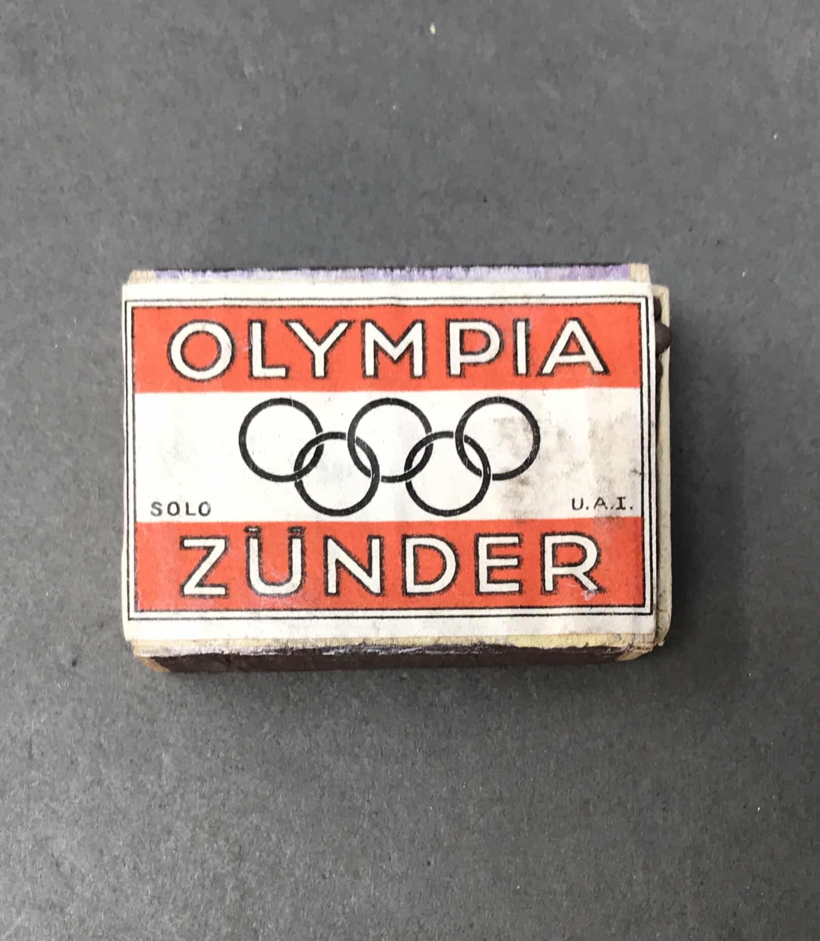 Unearth 1936 Olympic Nazi Matches | WWII Artifact Gem