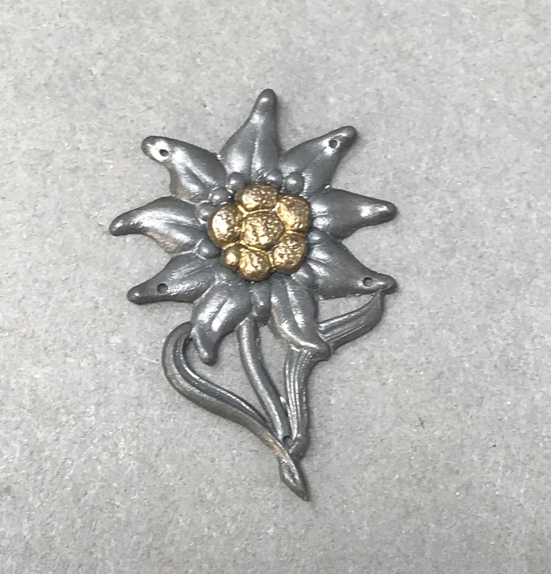 Explore Authentic WWII German Mountain Cap Edelweiss Relic