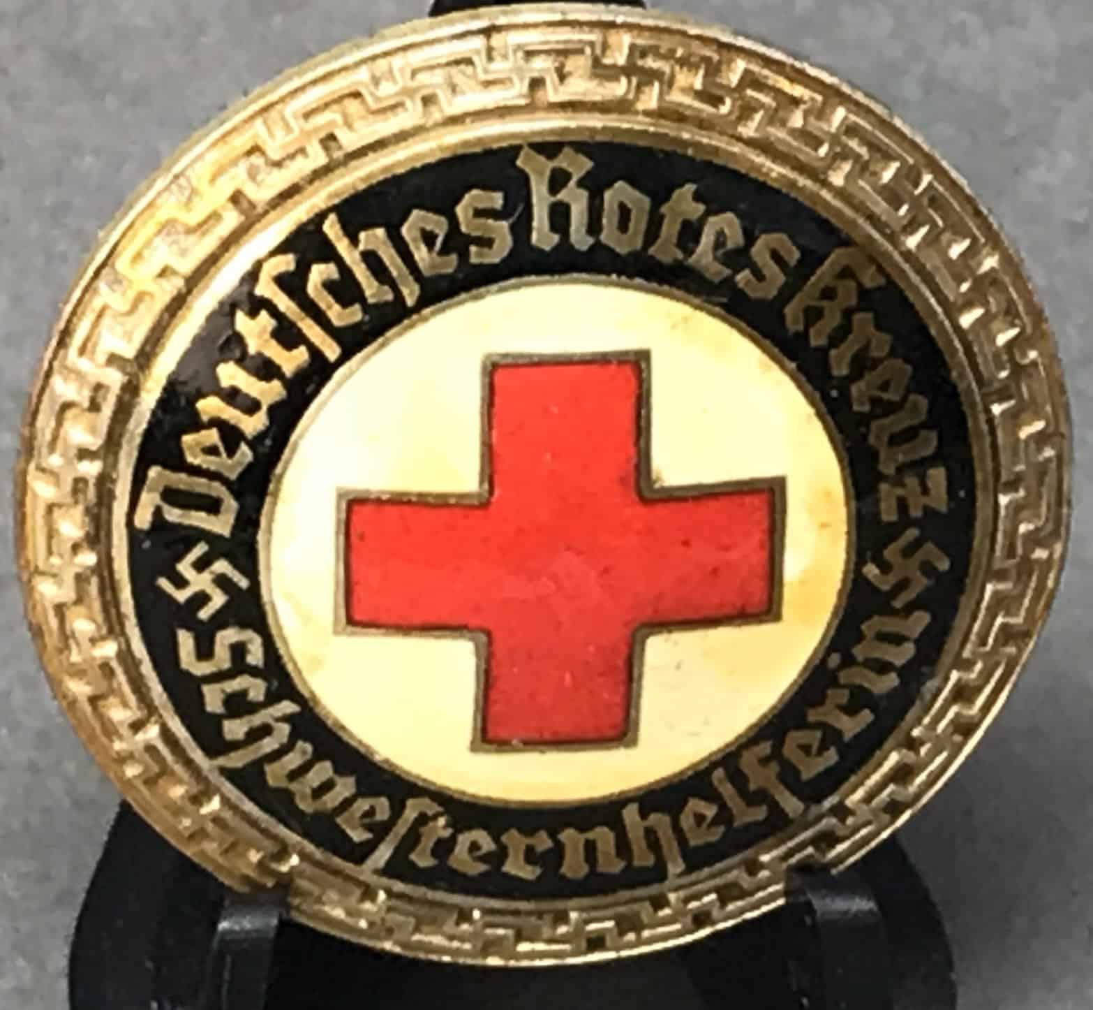 Explore Certified WWII German Red Cross Nurse Brooch